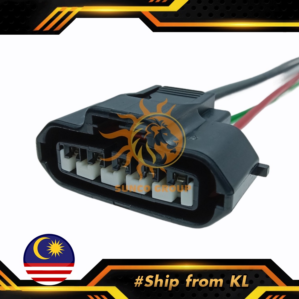 5 Pin Ford Laser Lynx 1.6 Mazda Lantis Mass Air Flow Meter Sensor ...