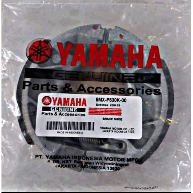 YAMAHA Brakeshoe for MiO sporty MiO i125 m35MX-F630K-00 MIO series made ...