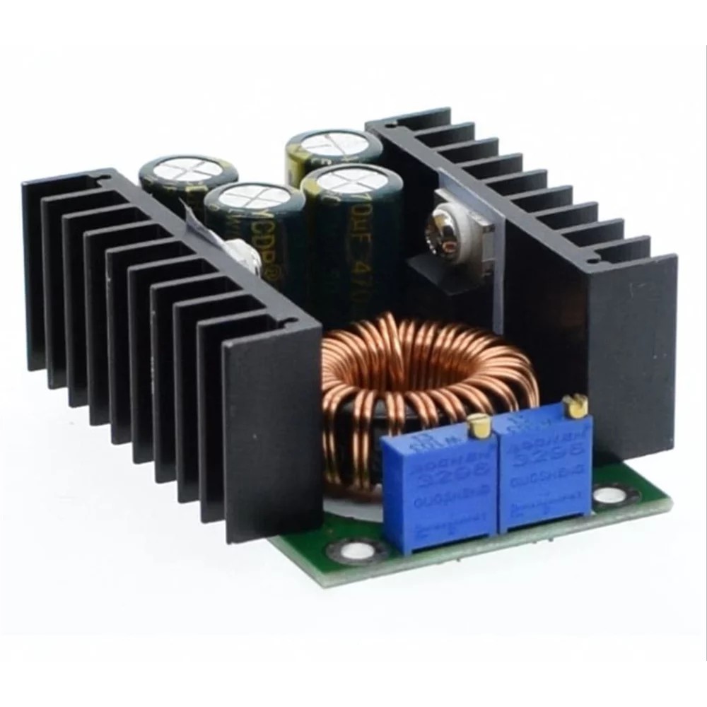 Step Down 9A 300W Buck Converter 5 - 40V To 1.2 - 35V Power Supply ...
