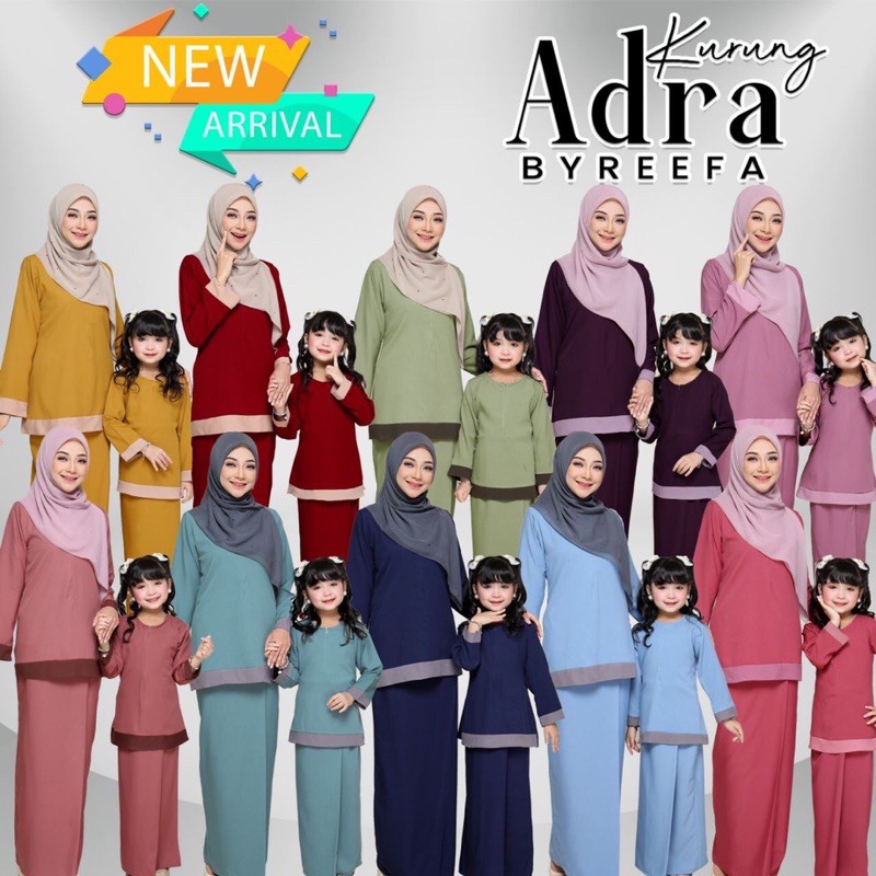 🎁 KURUNG ADRA by REEFA 🎁 | Shopee Malaysia
