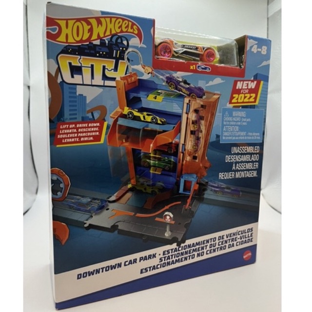 HOTWHEELS DOWNTOWN CAR PARK(SET) | Shopee Malaysia