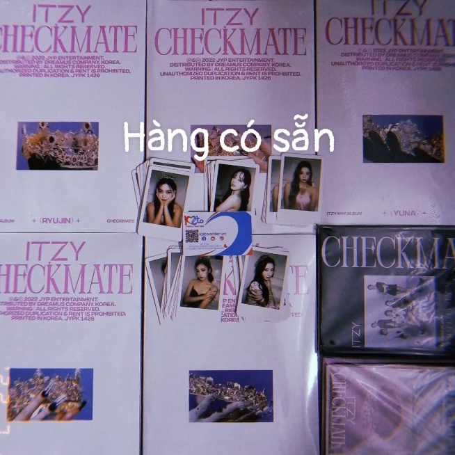 Album ITZY - CHECKMATE + Gift 1 Picture Size A5 Beers (Note When ...