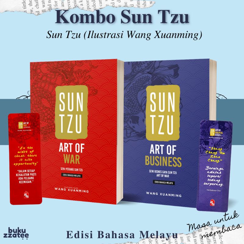 [Free Bookmark] Sun Tzu: Art of War | Art of Business | Bahasa Melayu ...