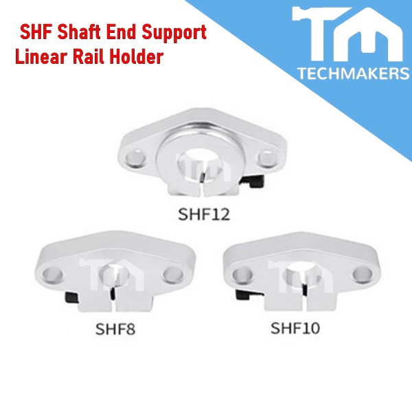 1pc Aluminium Linear Rail Shaft Support Bracket SHF8/SHF10/SHF12 For 3D ...