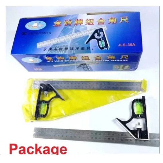 SIKU Elbow Try Square Combination Elbow Ruler Water Pass Combination ...