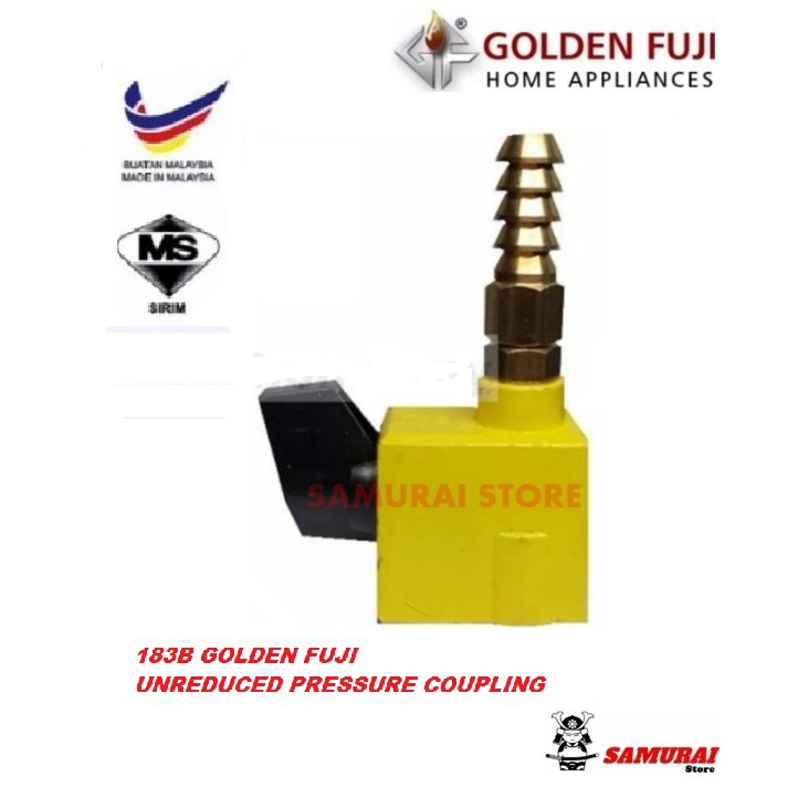 183B Golden Fuji Unreduced Pressure Coupling (GAS REGULATOR) | Shopee ...