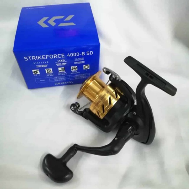ORIGINAL DAIWA STRIKEFORCE-B (SD) SPINNING REEL 2019 | Shopee Malaysia