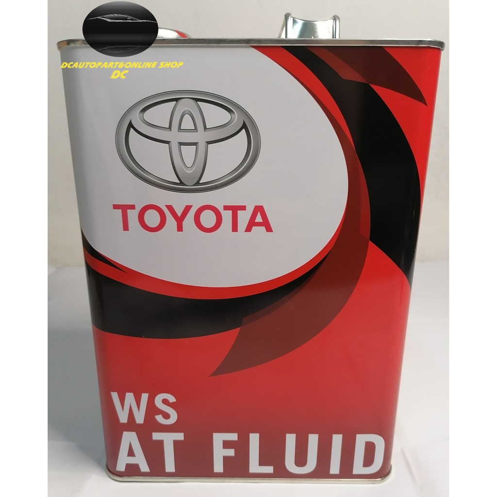 AUTO TRANSMISSION FLUID TOYOTA WS AT GEAR OIL4LITER VIOS NCP93 NCP150 ...