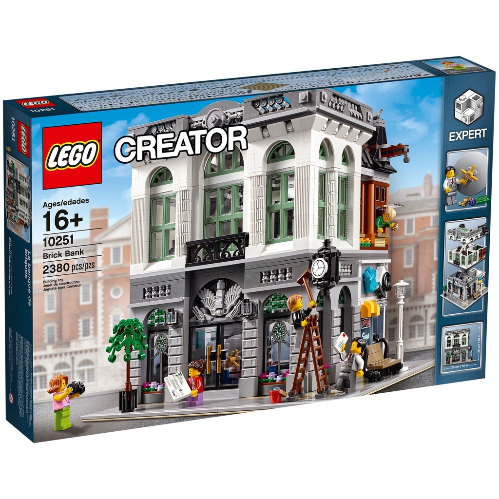 Lego Creator Expert 10251 Modular Brick Bank Building | Shopee Malaysia
