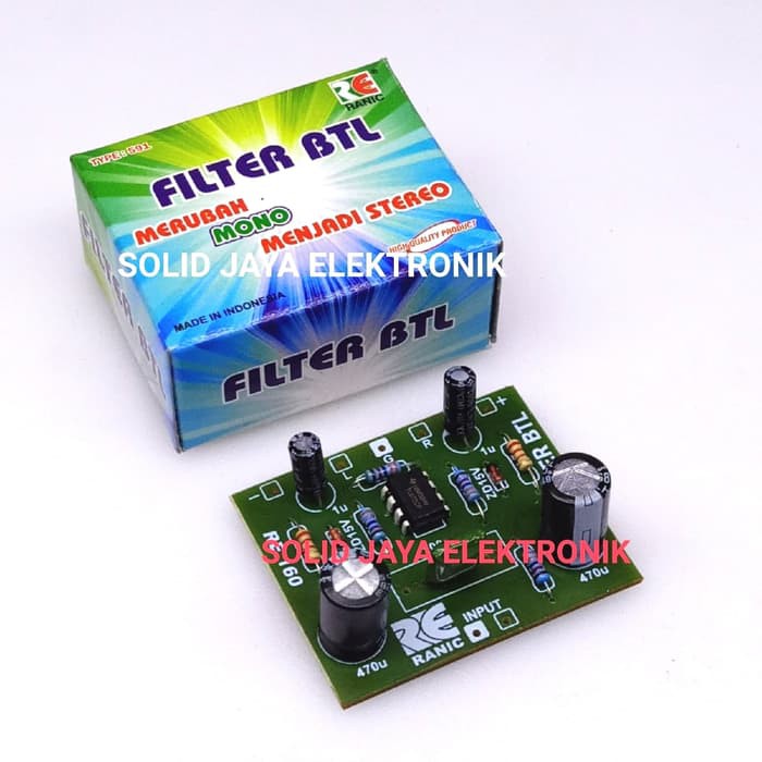 Btl SYSTEM FILTER KIT BTL RONIC POWER MONO MAKES STEREO RONIC 591 ...