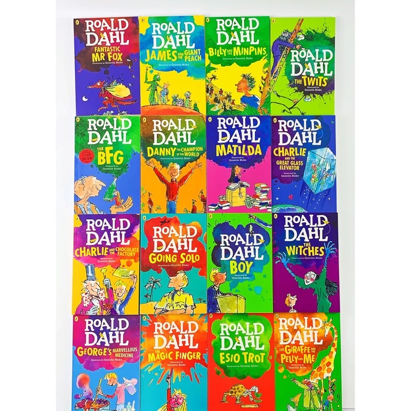 Roald Dahl Charlie and the Chocolate Factory THE GIRAFFE THE BFG ...