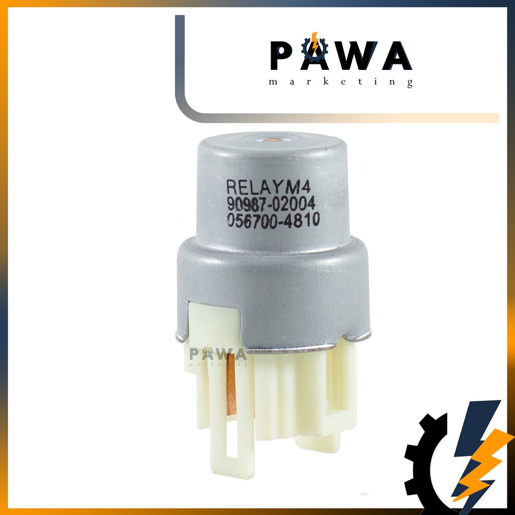 Pawa Original Genuine Denso 12V 4Pin Round Relay Toyota Mitsubitshi ...