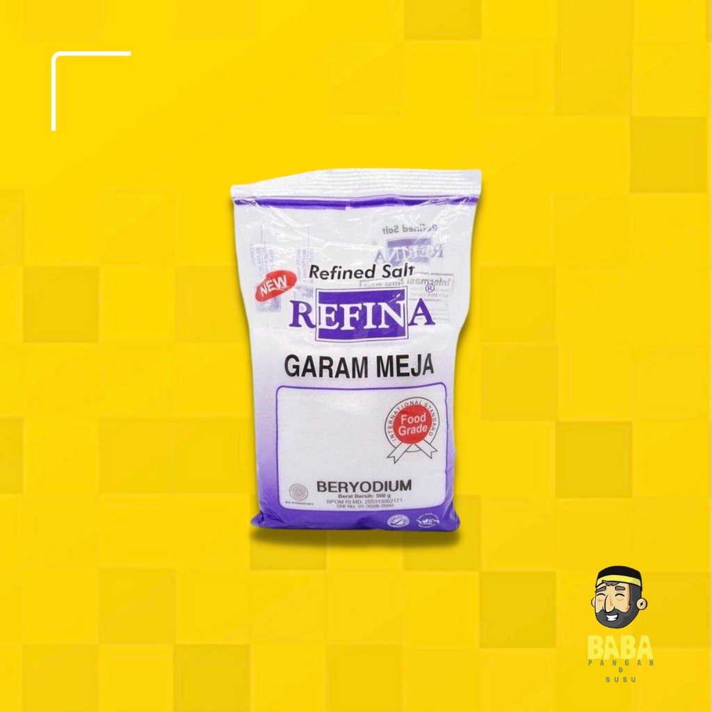 Refina Table Salt 500g | Shopee Malaysia