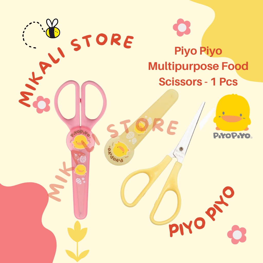 Piyo Piyo Multipurpose Food Scissors - 1 Pcs - Ready stock, baby noodles scissor | Shopee Malaysia