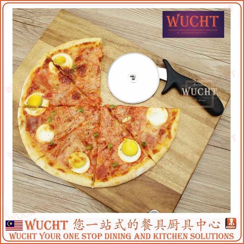 【WUCHT】Pizza Cutter Pizza Roller Cutter Wheel Pizza Wheel Blade 10cm ...