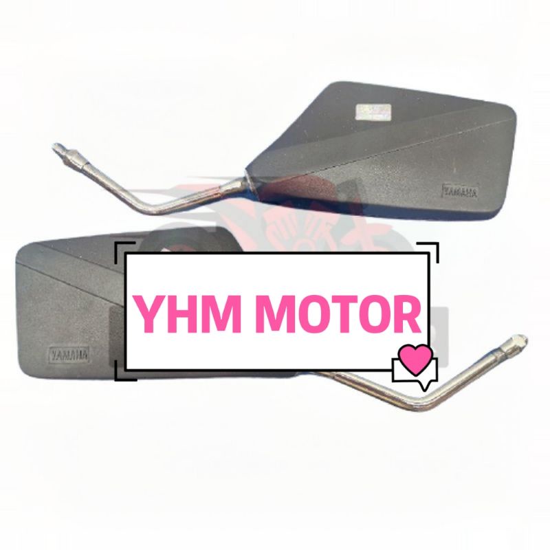 SIDE MIRROR BACK MIRROR PETAK CERMIN SISI RXZ Y100 RXS M10 | Shopee ...