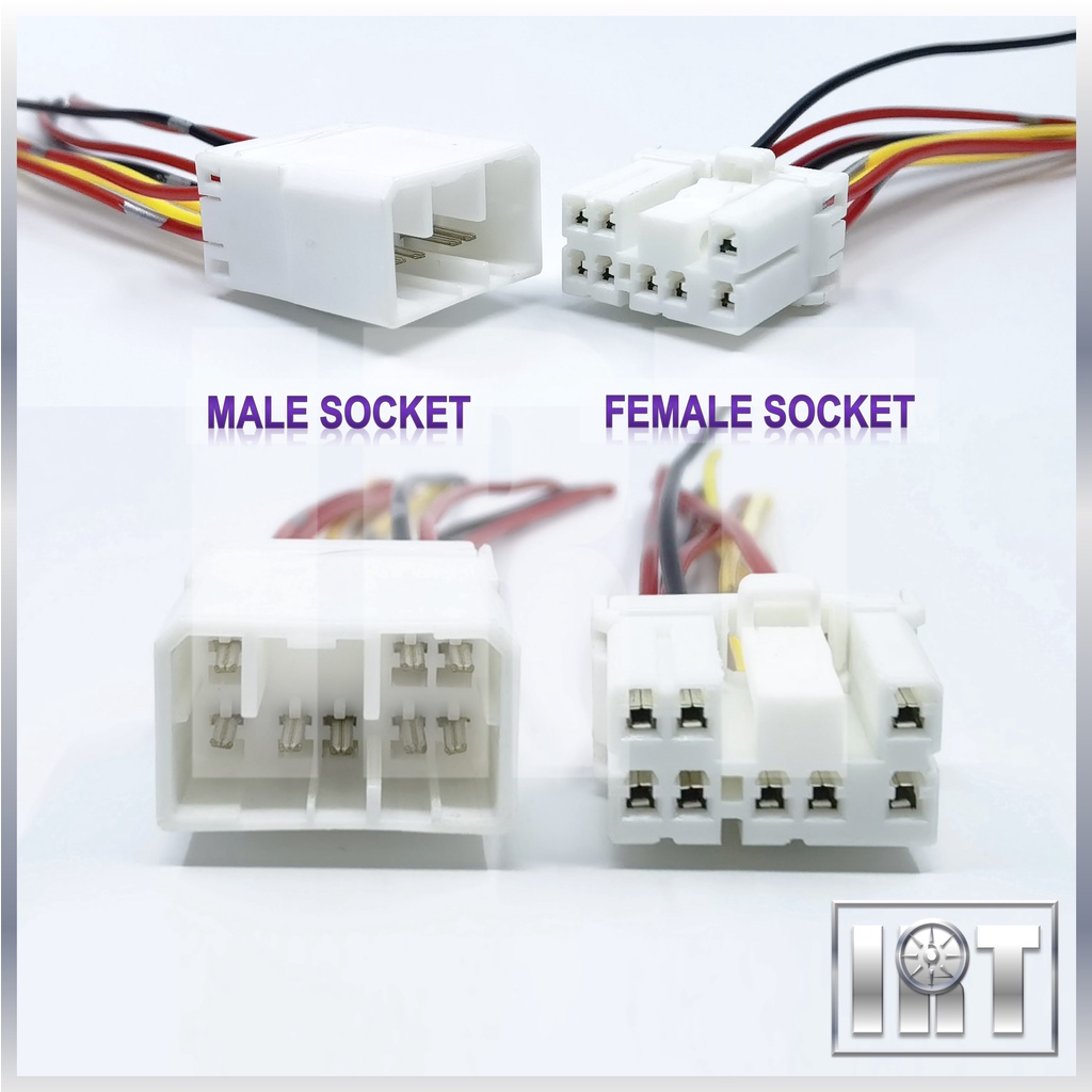 8 Pin Fuel Pump Socket Waja Proton Soket Kereta Enjin Connector Engine ...