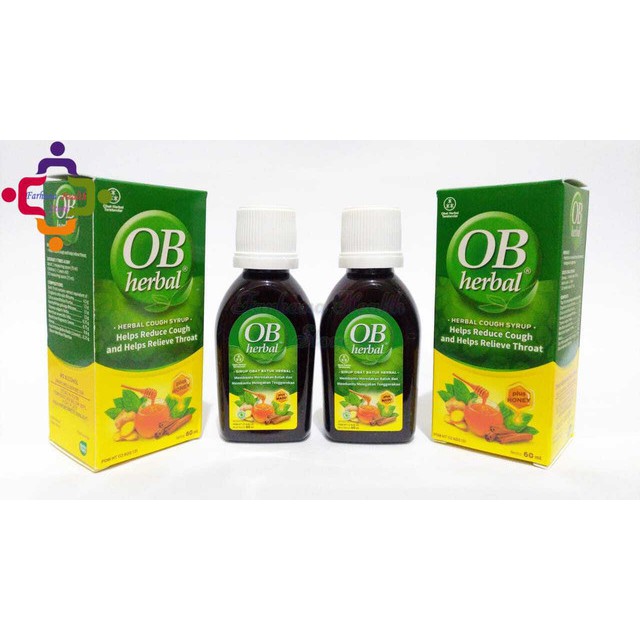 Original OB Herbal Syrup 60 ml / For Adult Cough | Shopee Malaysia