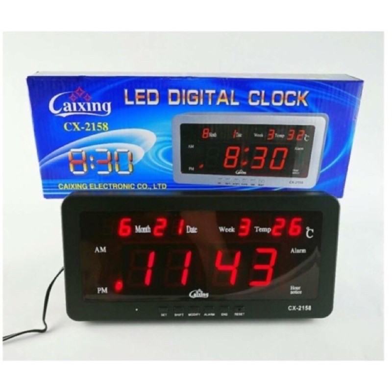 Caixing CX-2158 Digital Watch Can Be Hung And Desktop | Shopee Malaysia