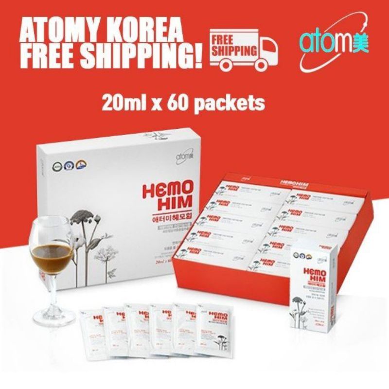 [Atomy] HemoHIM Immune system Supplement 20ml X 60ea | Shopee Malaysia