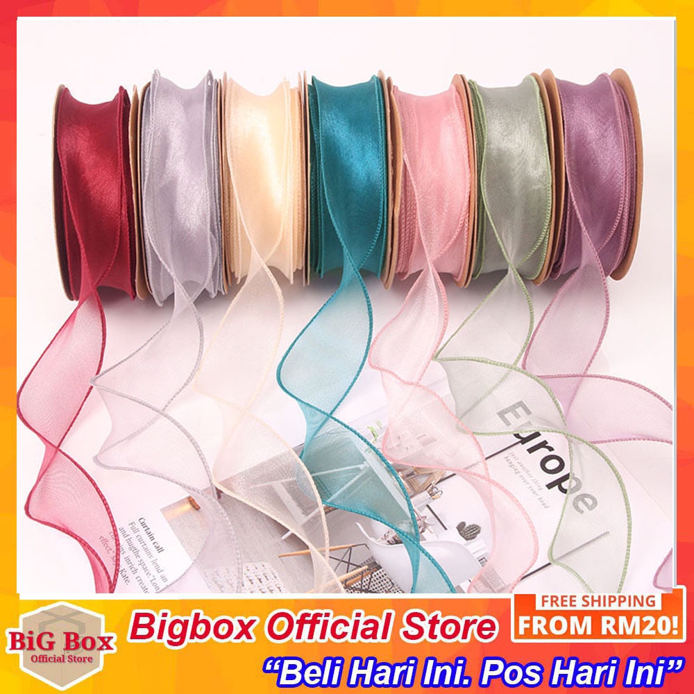 (4.5cm) 10 Yards Fishtail Ribbon Pure Color Floral Ribbon Flower ...