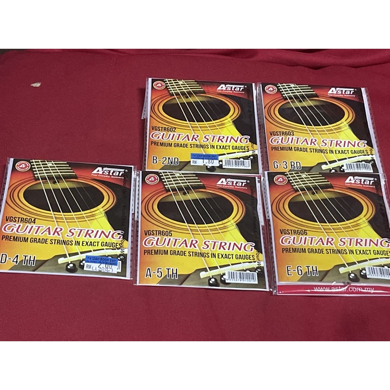 Guitar String Astar Brand | Shopee Malaysia