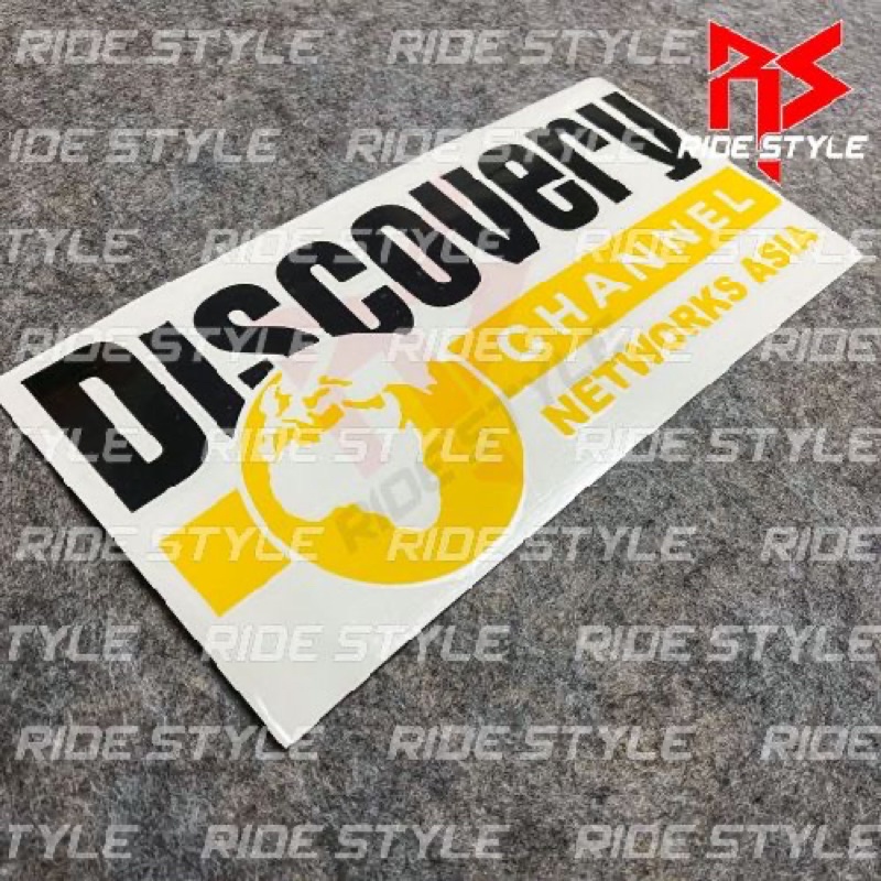 Discovery Channel 4x4 Off Road Car Sticker Windscreen Side Trunk Truck ...