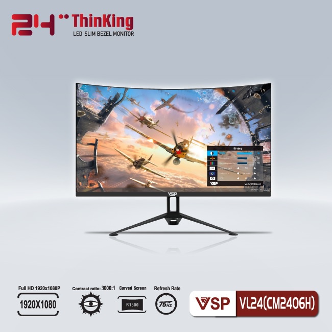 19 inch - 22inch Full HD - 24 nch - 27 inch, 75Hz Computer Screen With 100% New Border, Super ...