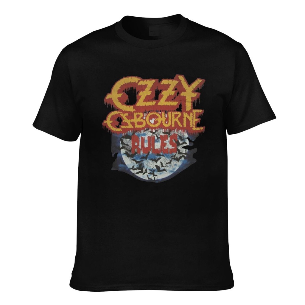 Ozzy Osbourne Rules Tour Men's Cotton T-Shirts | Shopee Malaysia