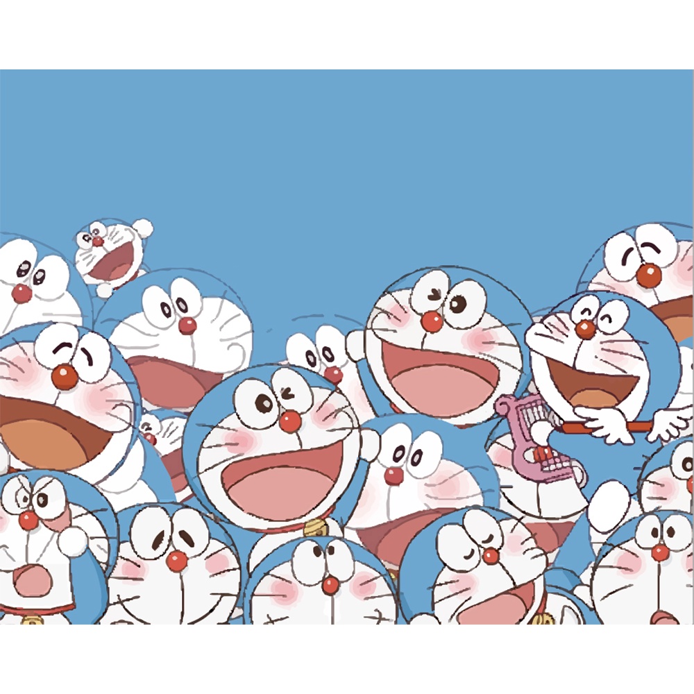 DROFE Doraemon Collection Paint By Numbers Wall Art On Canvas (40 x ...