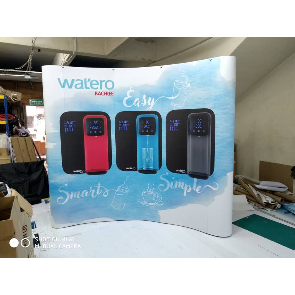 Fast Tension Backdrop Curve ( include printing) | Shopee Malaysia