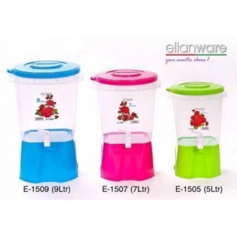 Elianware E-1505(5L)/E-1507(7L)/E-1509(9L) BPA-Free Plastic Water ...