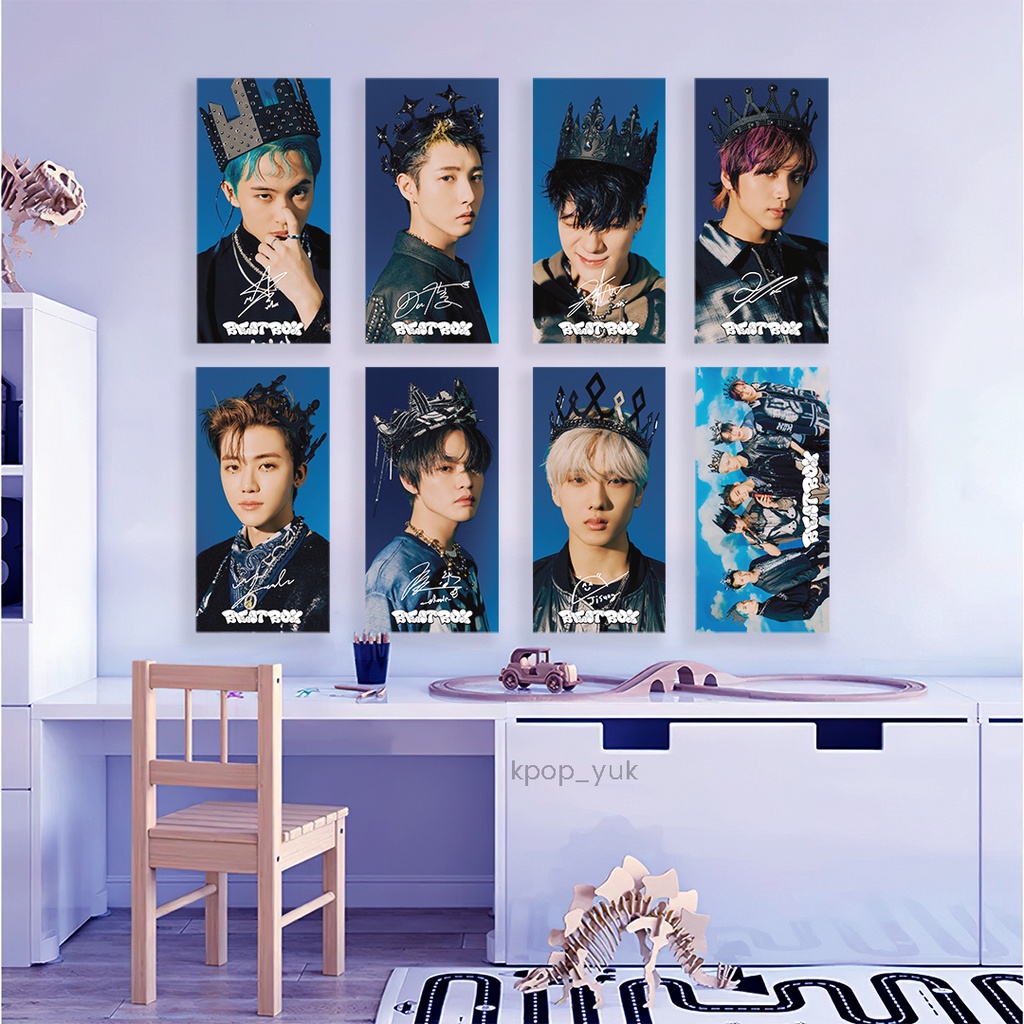 KAYU HIASAN DINDING Wall Hanging Poster Wood NCT DREAM BEATBOX 10x20 cm ...