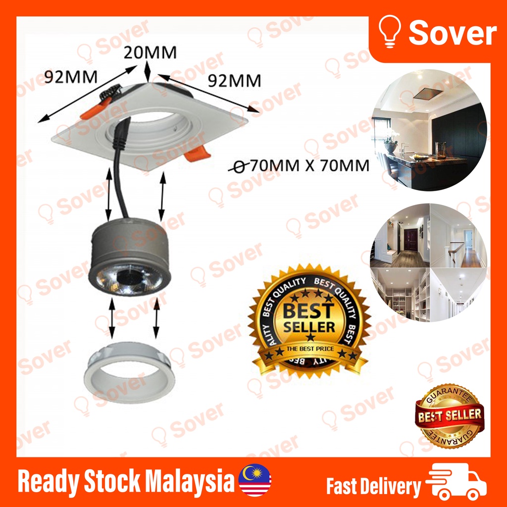 FRONT INSTALL BULB EASY MAINTENANCE KBO WH LED EYE BALL DOWN LIGHT ...