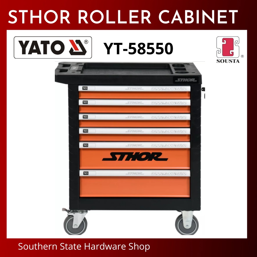 YT-58550 STHOR New Design Storage Hand Tools In Roller Cabinet Tool ...