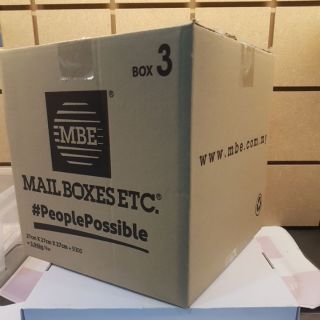 MBE Box 3 Packaging Box Corrugated Carton Box Kotak Packing | Shopee ...