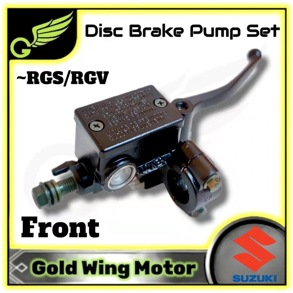 SUZUKI RG110 RGS RGSPORT RGV 120 FRONT MASTER PUMP SET DISC BRAKE PUMP ...