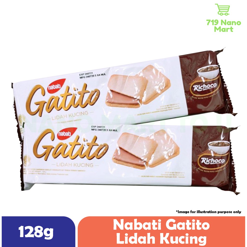 NABATI Gatito Lidah Kucing - Richoco | Shopee Malaysia