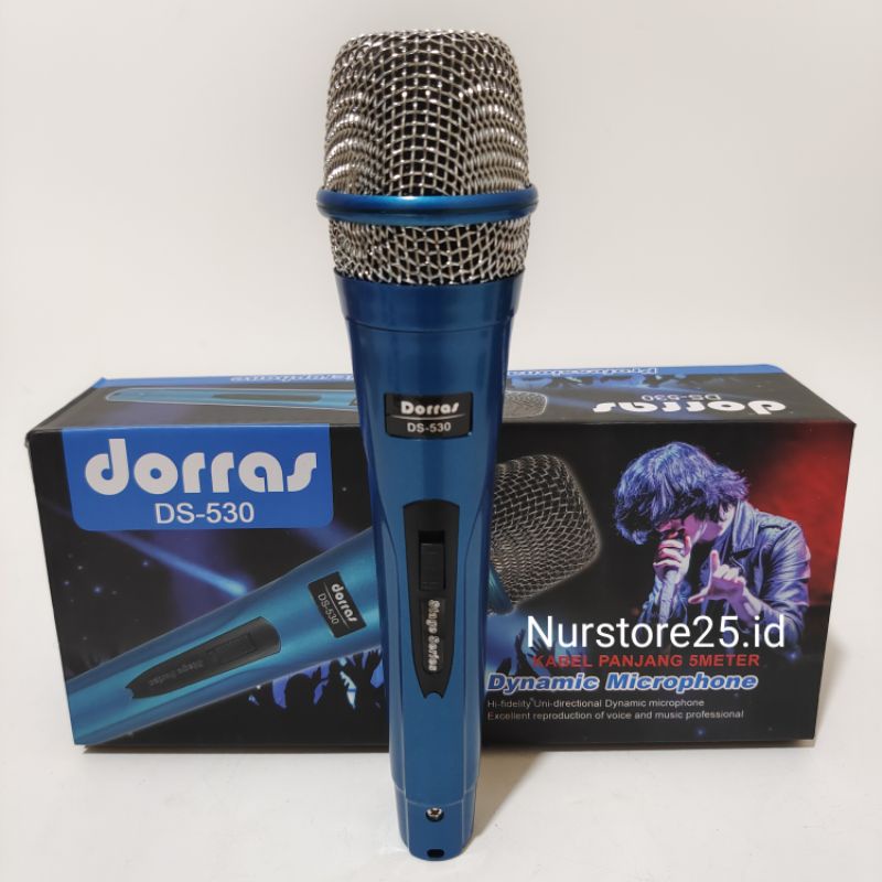Dorras KARAOKE Cable MICROPHONE DS-530/DS-196/DS-531S/DYNAMIC ...