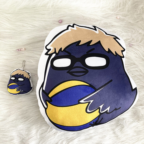 Haikyuu!! Cat Pillow Plush Cushion Shoyo Hinata Kenma Kageyama ...