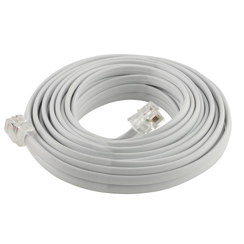 Telephone RJ11 6P4C 4-line cable 7meter Wayer cord ADSL DSL STREAMXY ...