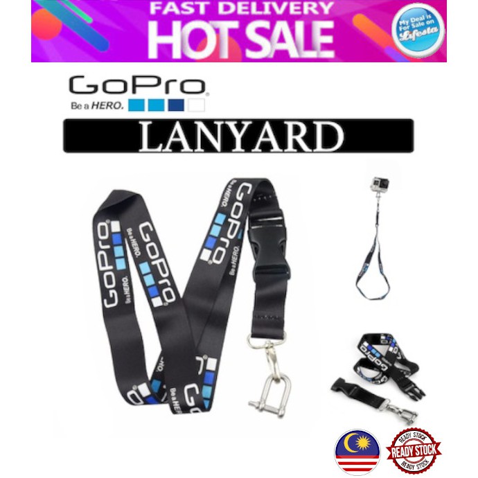 Gopro Neck Strap Lanyard with U Mount for GoPro Hero Black DJI Osmo ...