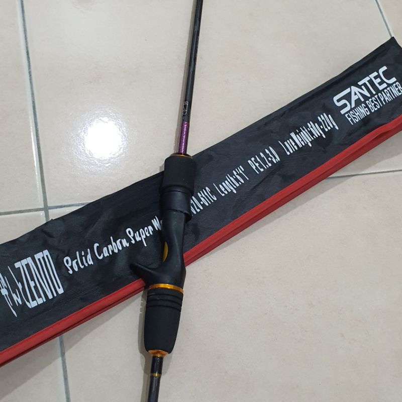 SANTEC ZENTO 6kaki1inci 1piece pe1.2-3.0 (BC ROD) | Shopee Malaysia