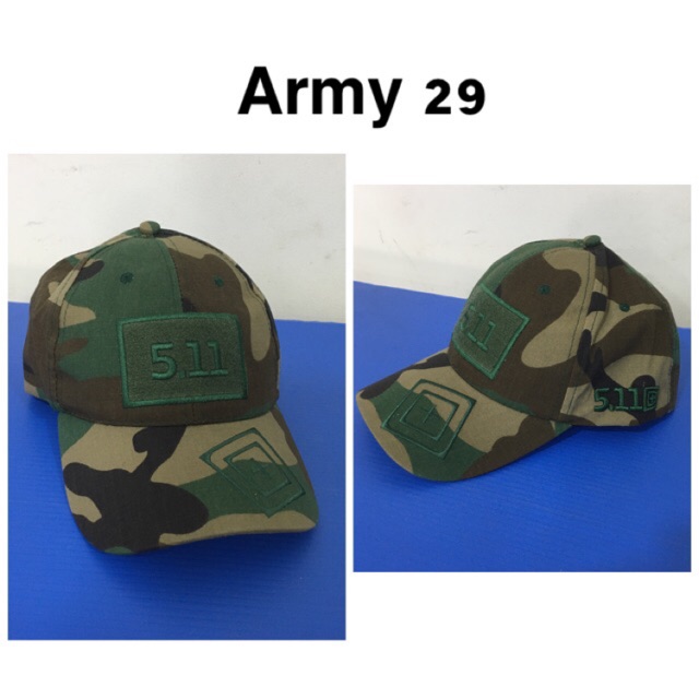Camouflage Baseball Cap 5.11 / Topi Celoreng Sulam 5.11 | Shopee Malaysia