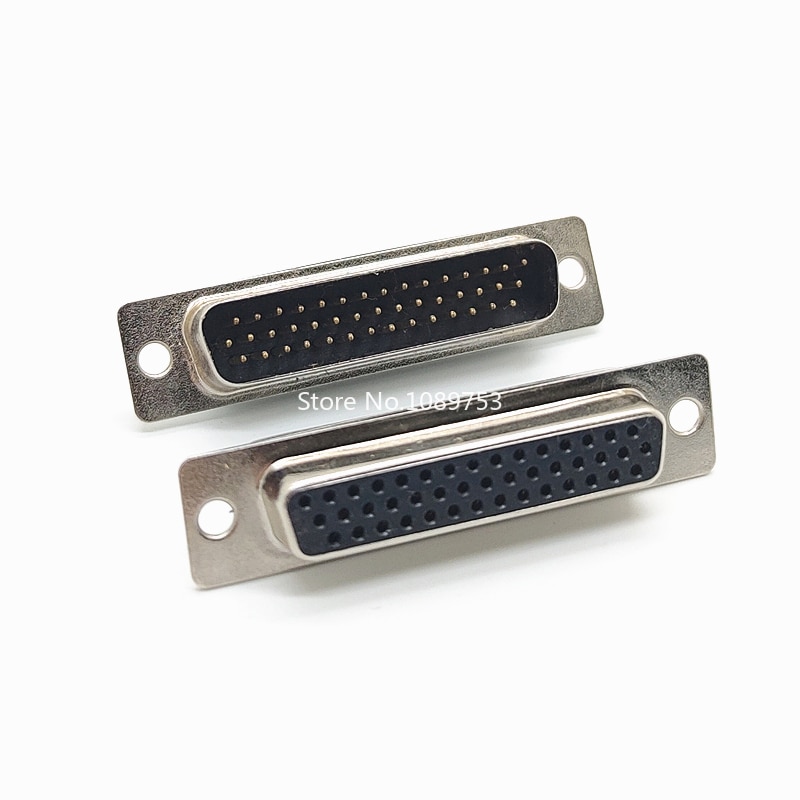 2pcs Adapter Jack Db44 Female Male Pcb Mount Serial Port Konektor ...