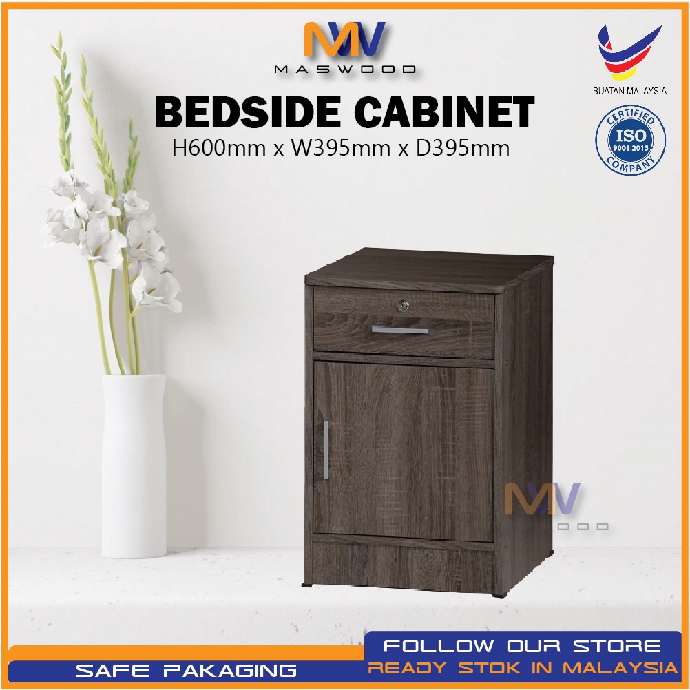 Rak Sisi Katil Sofa Bedside Side Table Side Cabinet Sideboard Bed Side ...