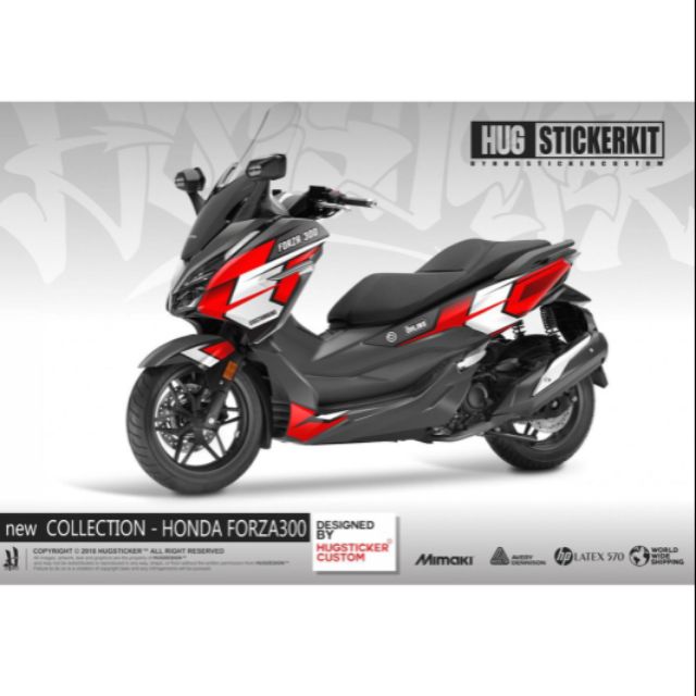 Sticker honda Forza 300 | Shopee Malaysia