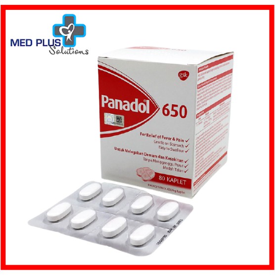 Panadol 650mg 8's (1 Strip) (Exp:10/2027) | Shopee Malaysia