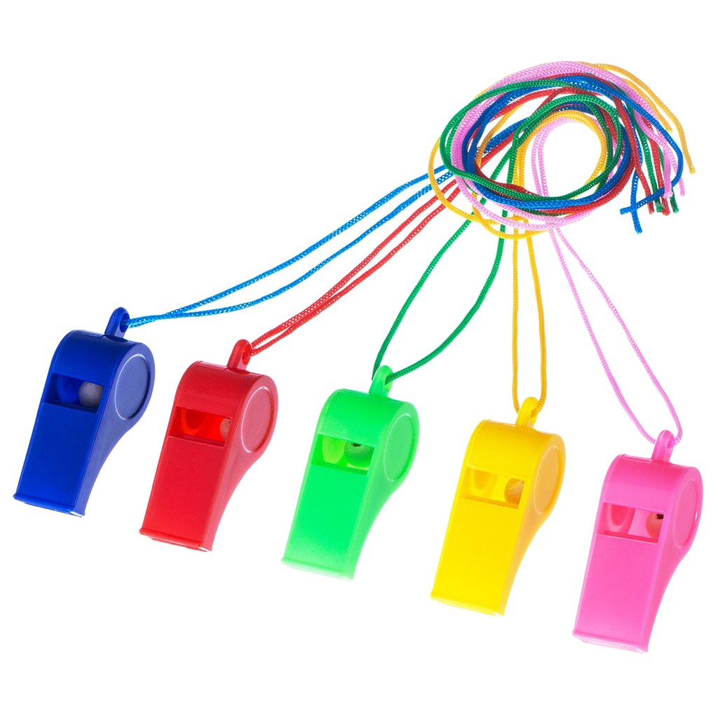 Plastic Whistle ( 5 colour ) | Shopee Malaysia