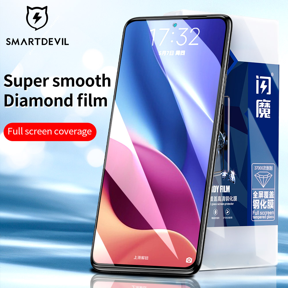 SmartDevil 9D Tempered Glass For Xiaomi POCO F3/POCO F2 Pro/Redmi K40 Pro Plus/K40 Gaming/K30 ...